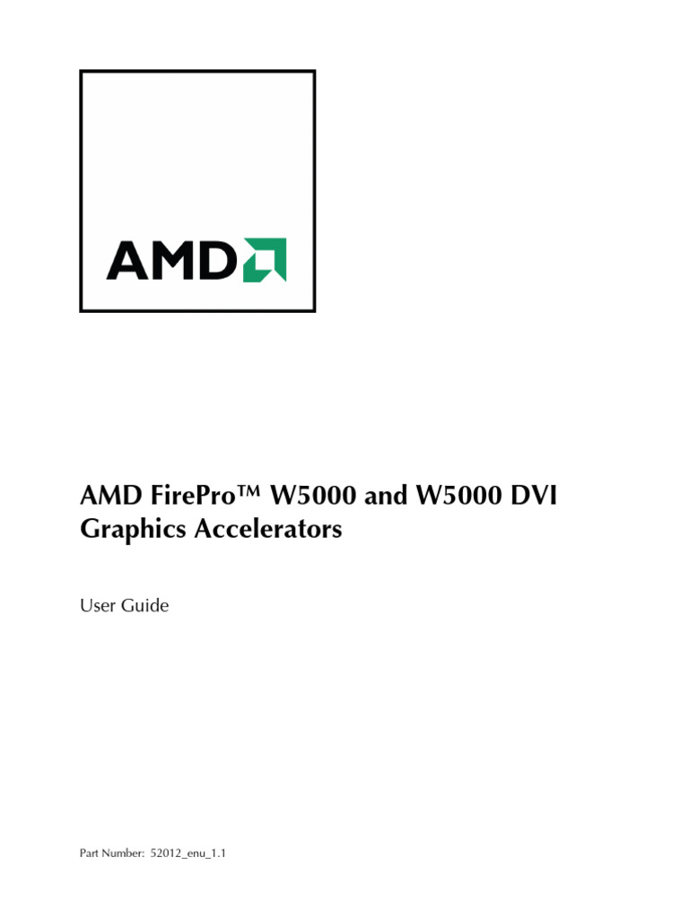 AMD Firepro W5000 Dvi WorkStation Tarjeta Grafica 2012 - 100 505838 B H ...