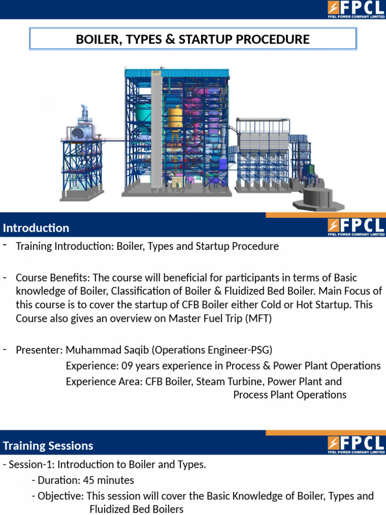 Boiler Types, Startup Procedure | PDF | Boiler | Energy Technology