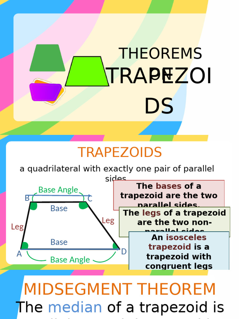 Trapezoid Theorems for Students | PDF