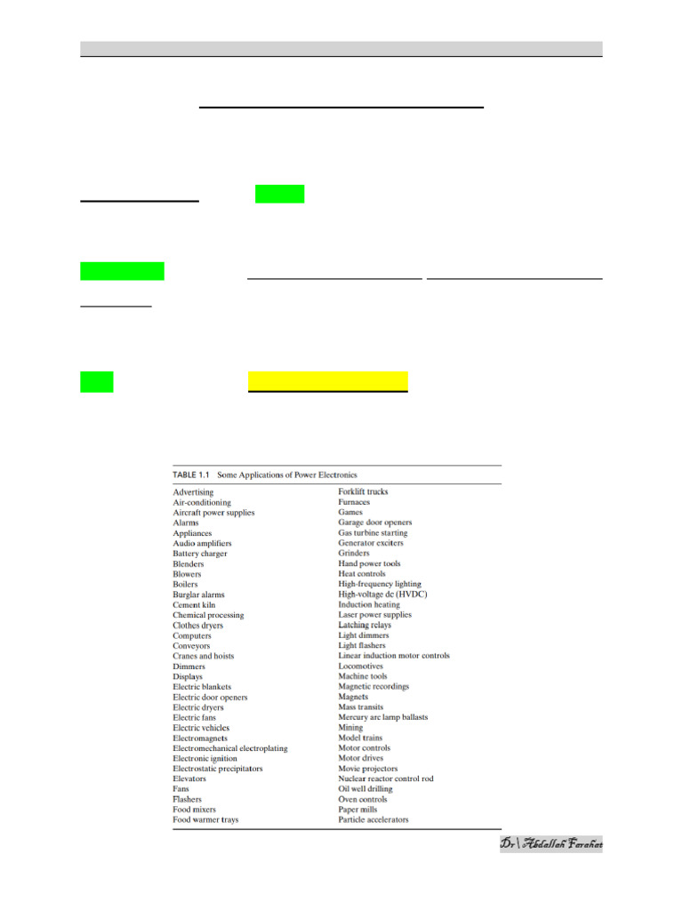 Power Electronics (2) - Lecture 1 | PDF | Power Electronics | Rectifier