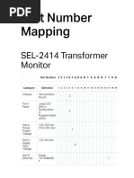 SEL-2414 Transformer Monitor | PDF | Input/Output | Electricity