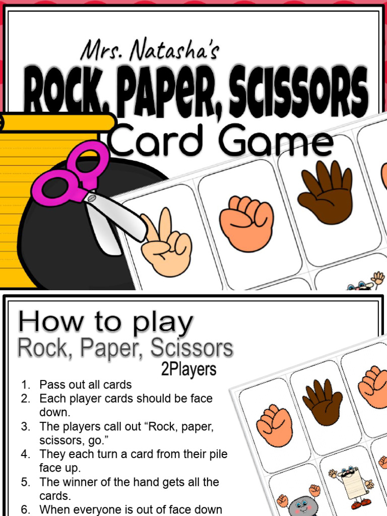 RockPaperScissorsCardGame 1 | PDF