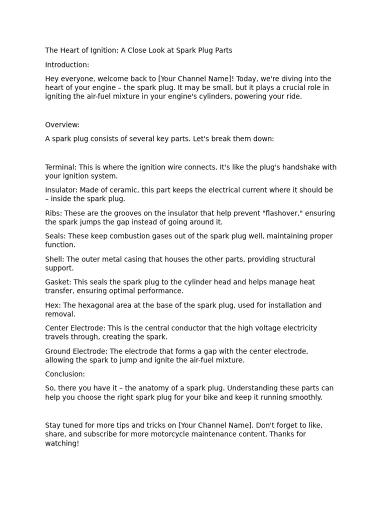 The Heart of Ignition | PDF