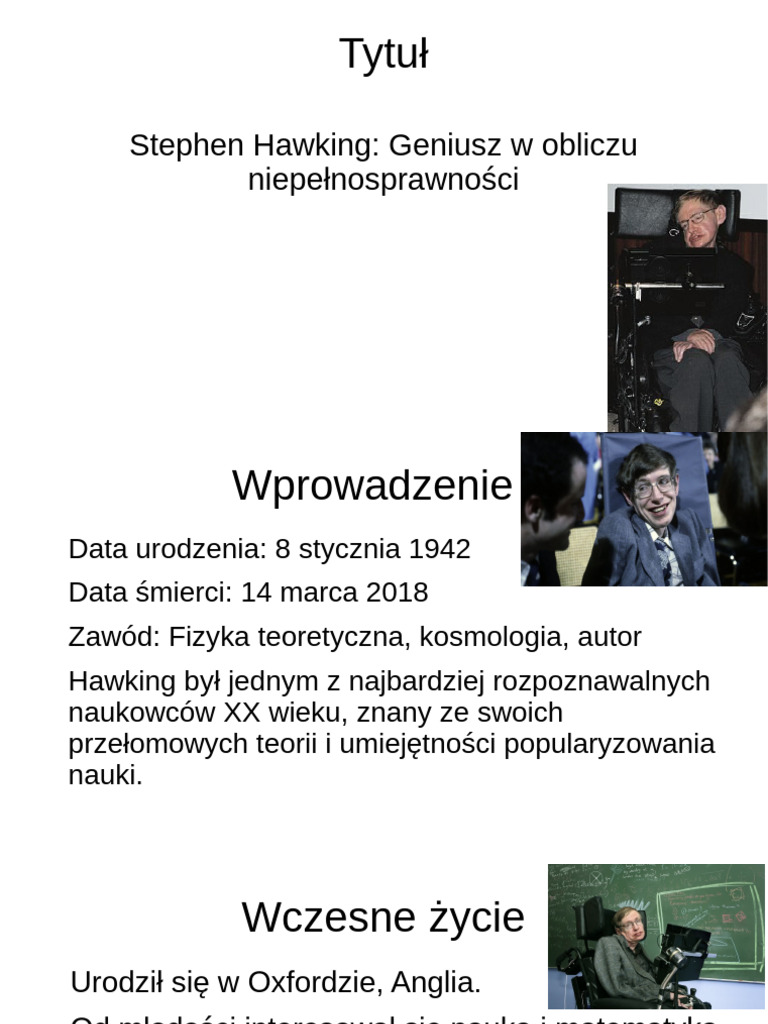 Stephen Hawking | PDF