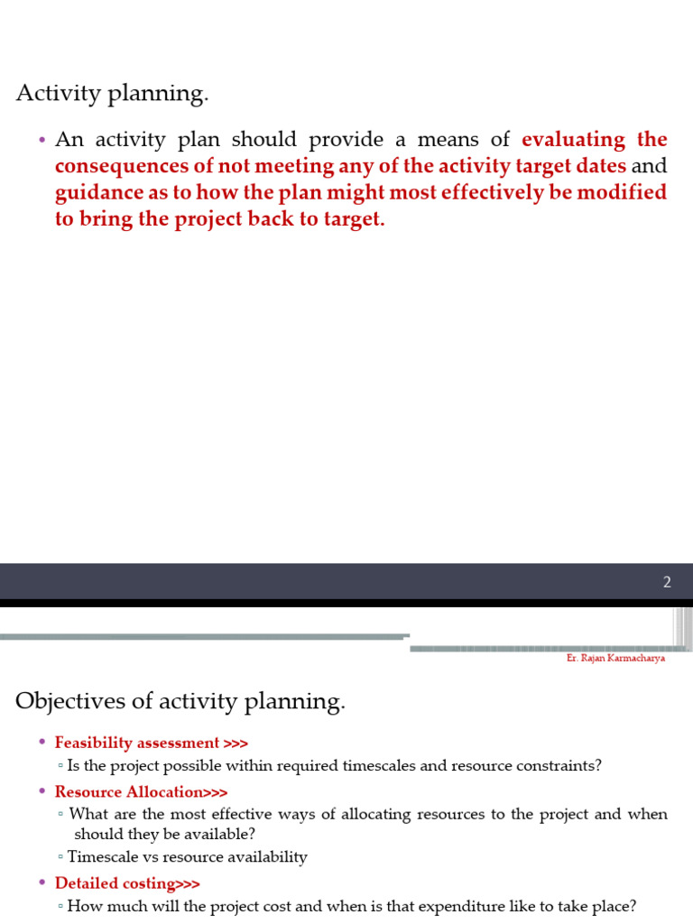 Unit 2 - Software Project Scheduling III | PDF | Computing