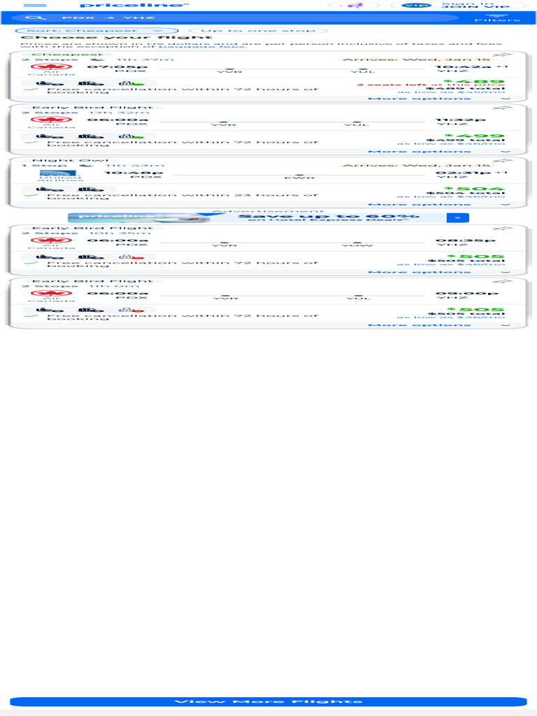 PDX To YHZ, 114 | PDF | Aviation