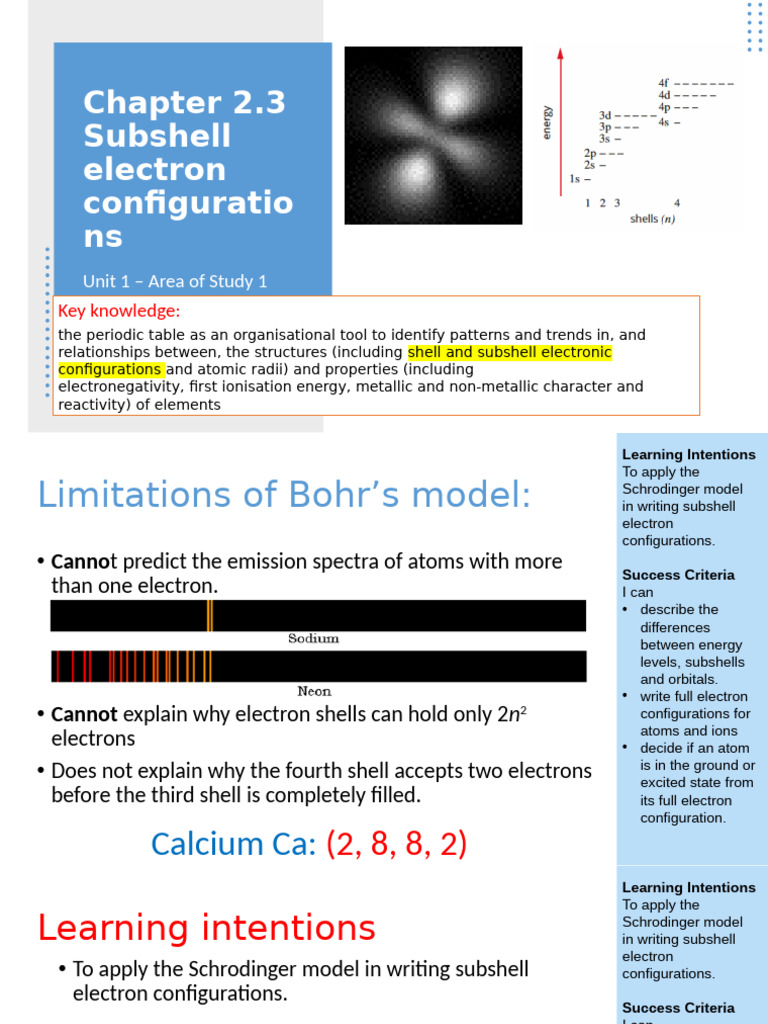 Electron Configuration Guide | PDF | Electron Configuration | Atomic ...