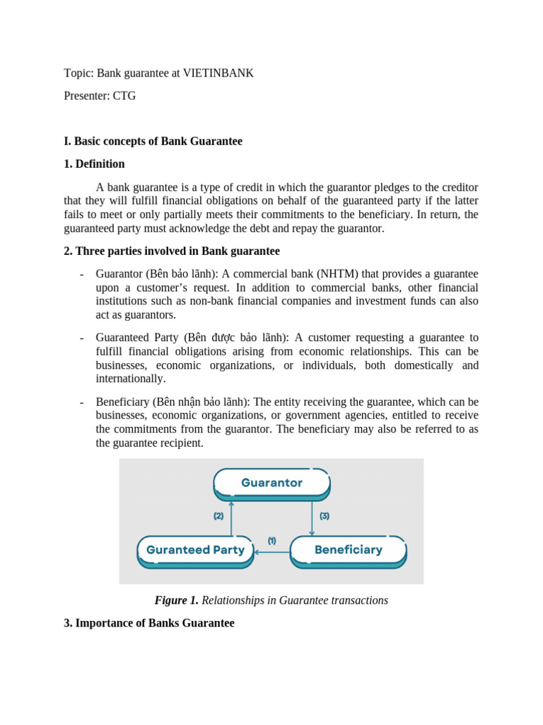 Bank Guarantee - CTG (1) | PDF | Banks | Securities (Finance)