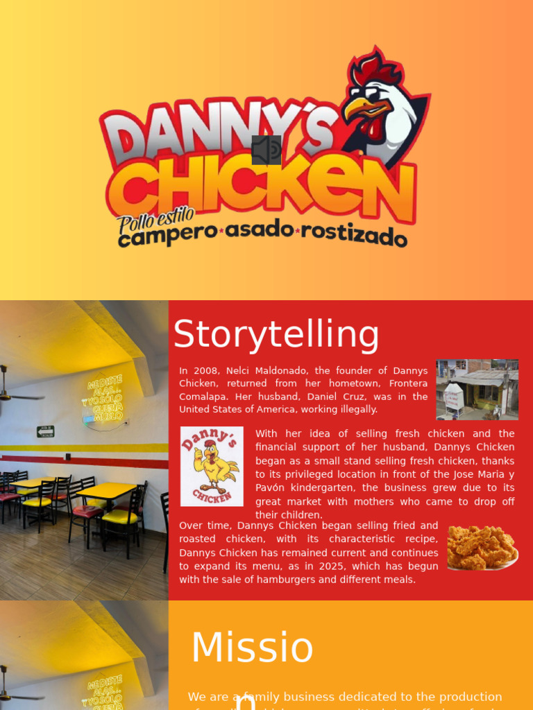 Danny's Chicken Growth Story | PDF | Cooking | Foods