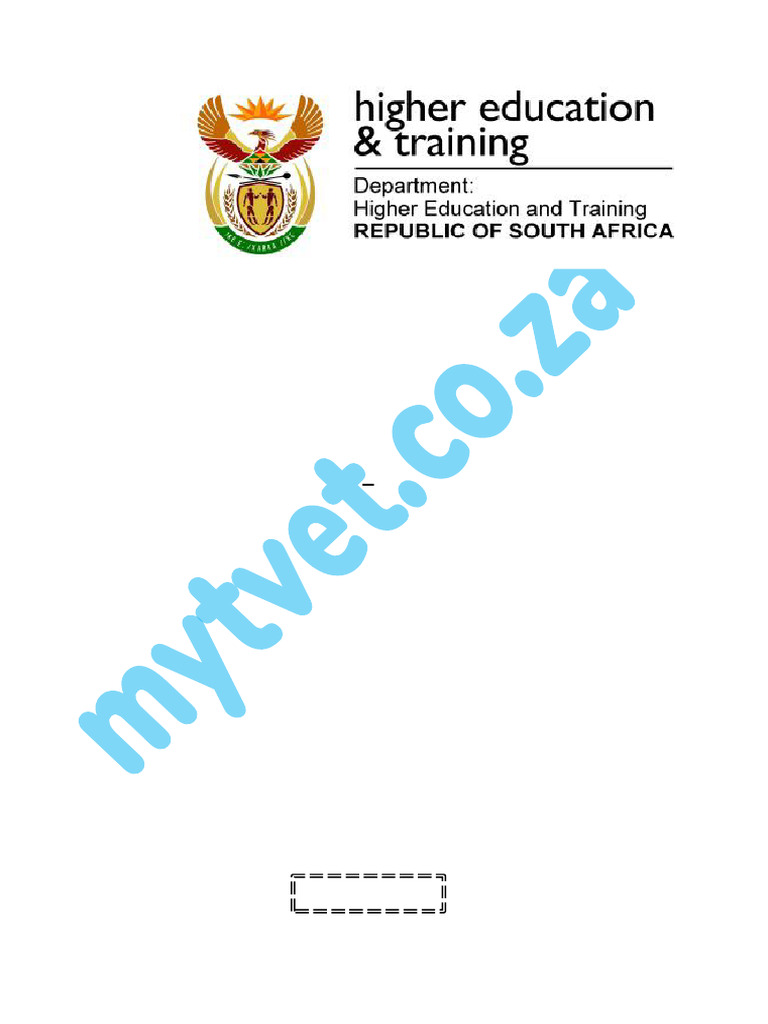 1 N1 Engineering Science April 2023 Question Paper | PDF | Force ...