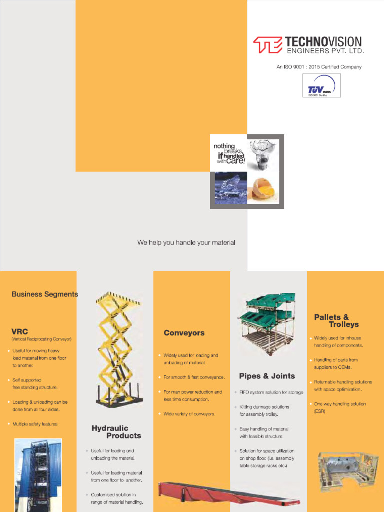 Material Handling Equipment Catalogue | PDF