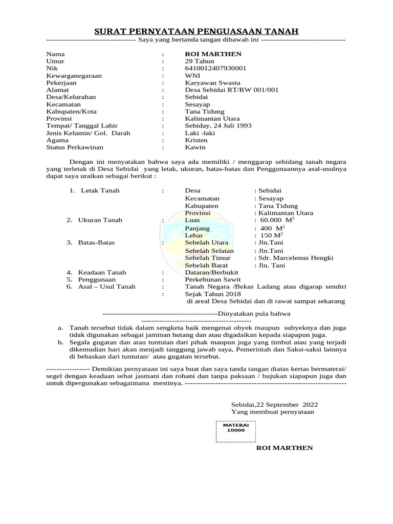 SPPT Roi Marthen | PDF