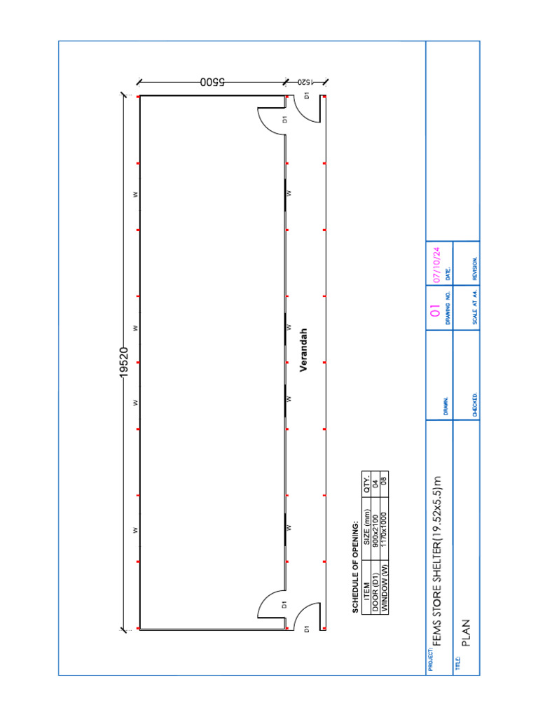 Store Shelter Drawings | PDF