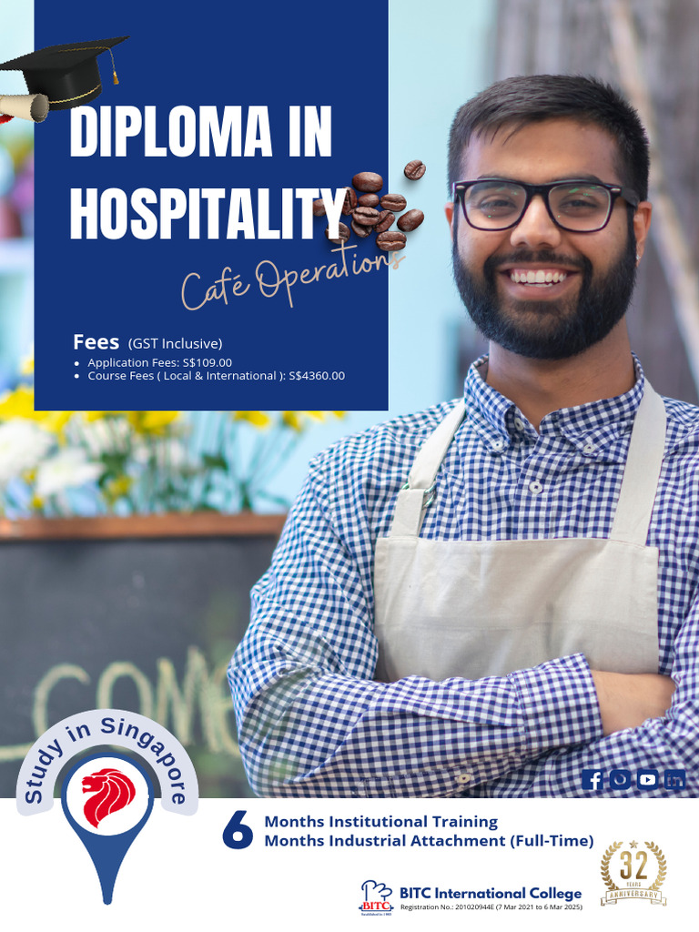 Diploma in Hospitality: Café Operations | PDF | Educational Stages ...
