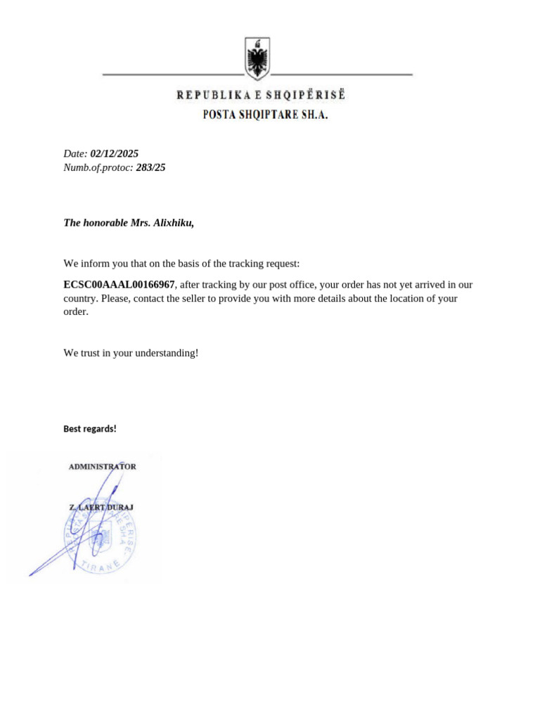 Republika e Shqiperise | PDF