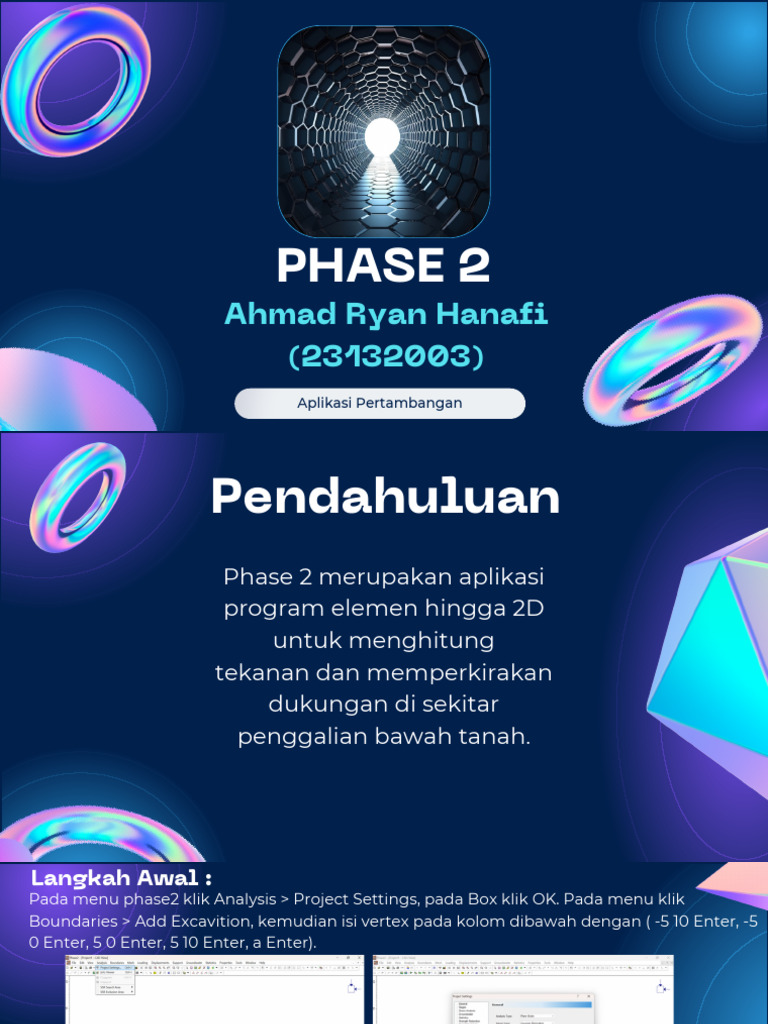 Blue Purple Futuristic Modern 3D Tech Company Business Presentation | PDF