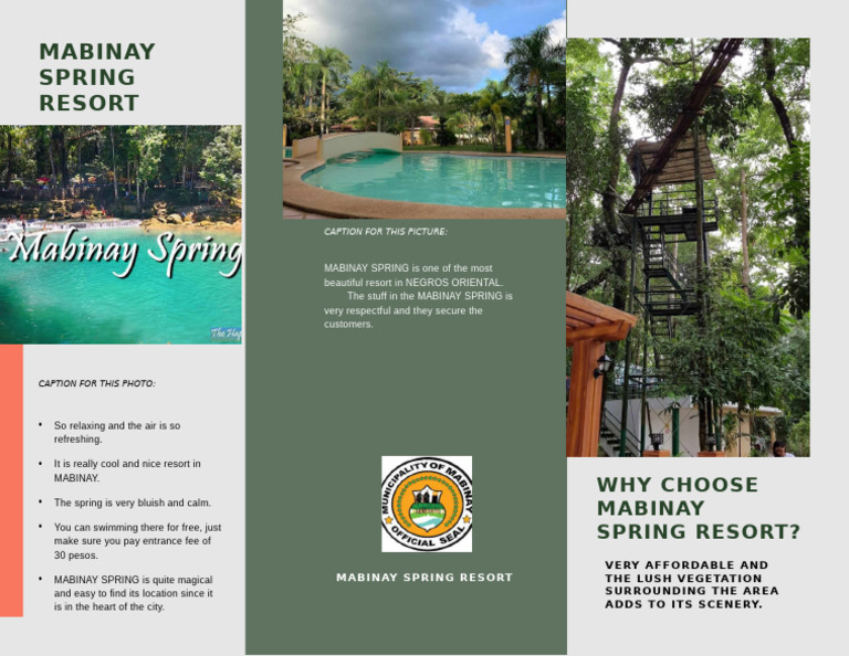 Mabinay Spring Resort 29 | PDF