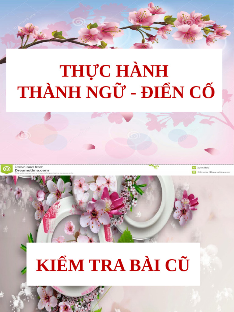 Tuan 6 Thuc Hanh Ve Thanh Ngu Dien Co | PDF