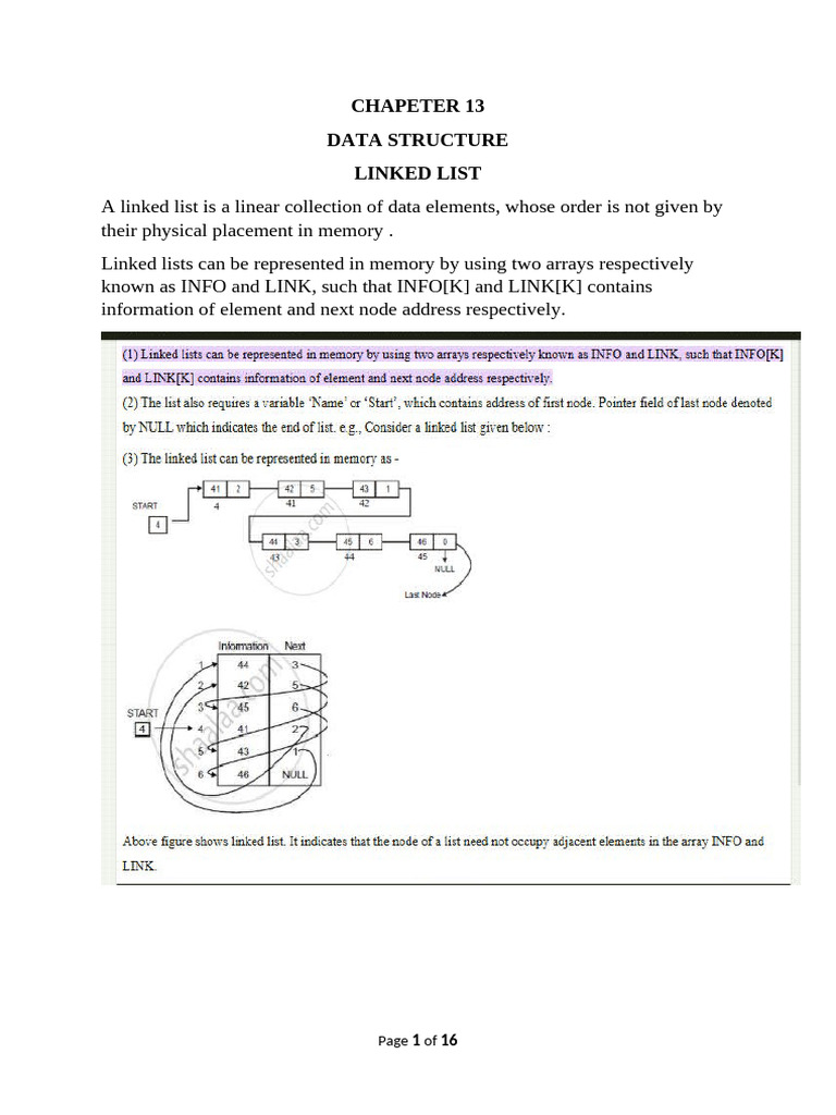 Linked List Basics for Beginners | PDF | Pointer (Computer Programming) | Algorithms And Data ...
