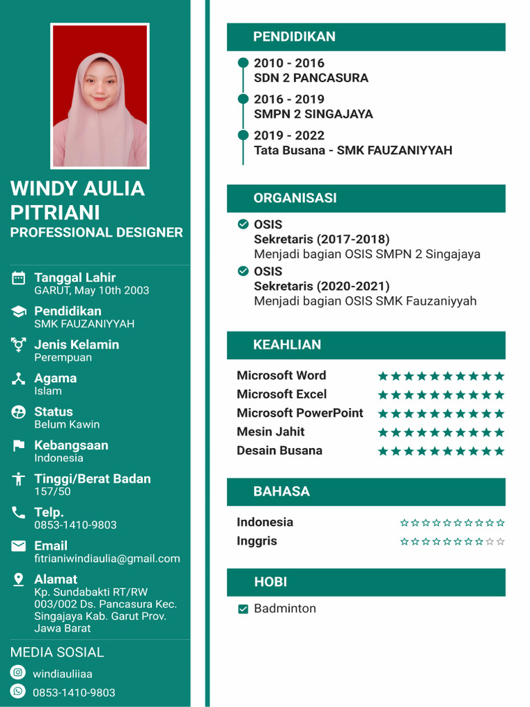 Windy CV | PDF
