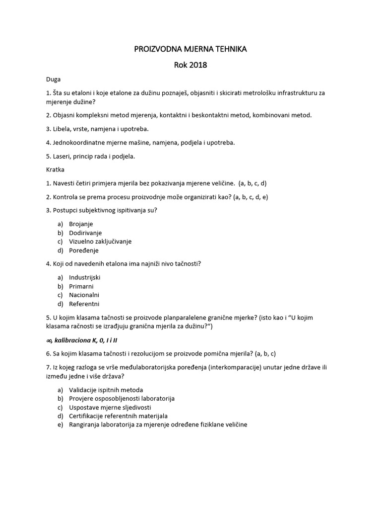 1 Parcijalni Ispit - Prva Skripta | PDF