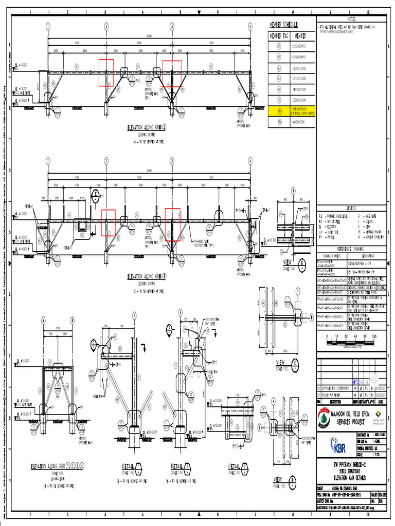 Ew Pipe Rack Bridge-02 - PPP-CP1-KBR-CS-2358-5012-001 - 002 | PDF