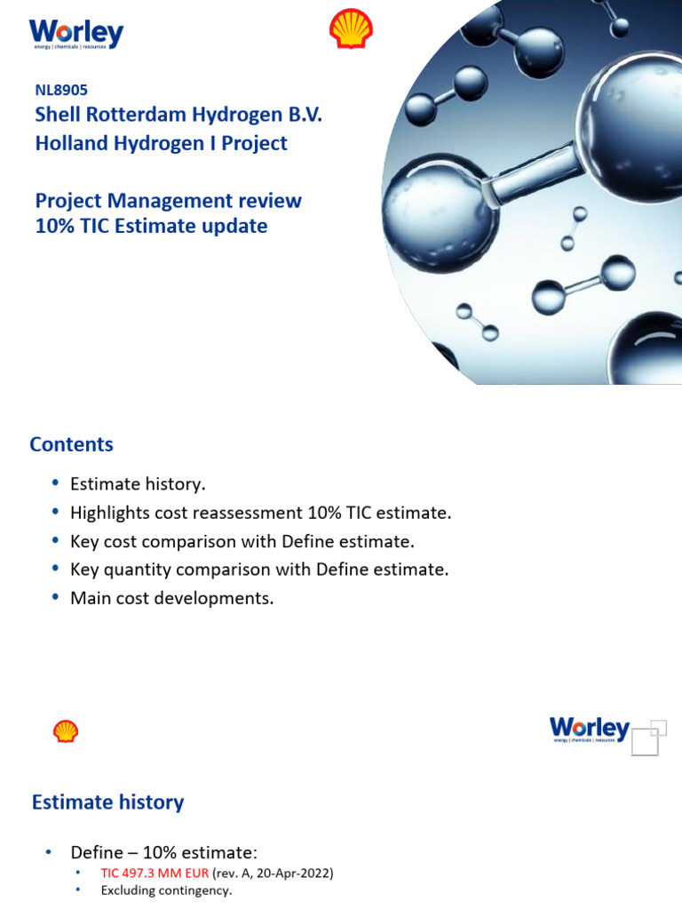 NL8905 Project Management Review DEFINE ESTIM | PDF