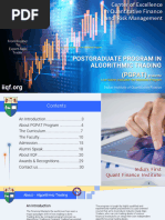 Algorithmic Trading Course Outline | PDF | Algorithmic Trading | Financial Markets