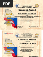 Academic Excellence Award Template | PDF