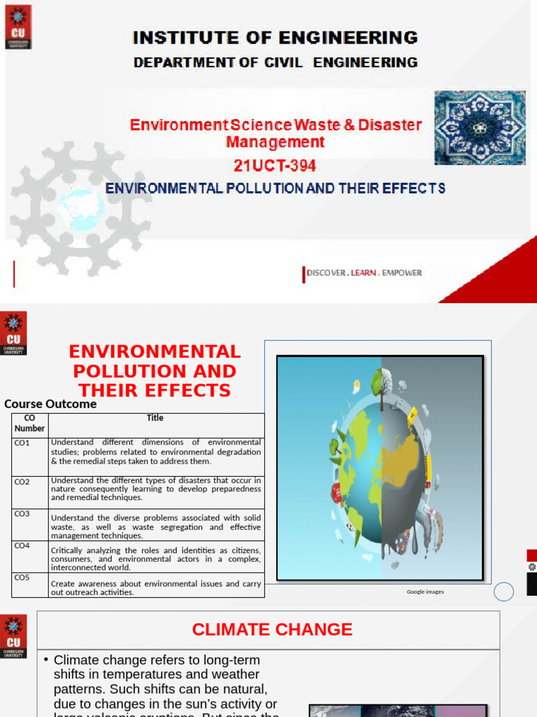 1.16. PPT Lecture-5KC-Climate Change | PDF | Climate Change | Chlorofluorocarbon