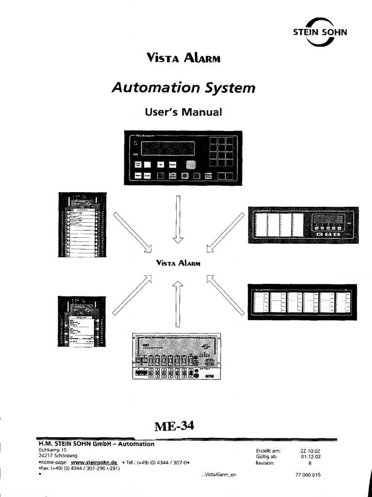Manual Vista Automation System | PDF
