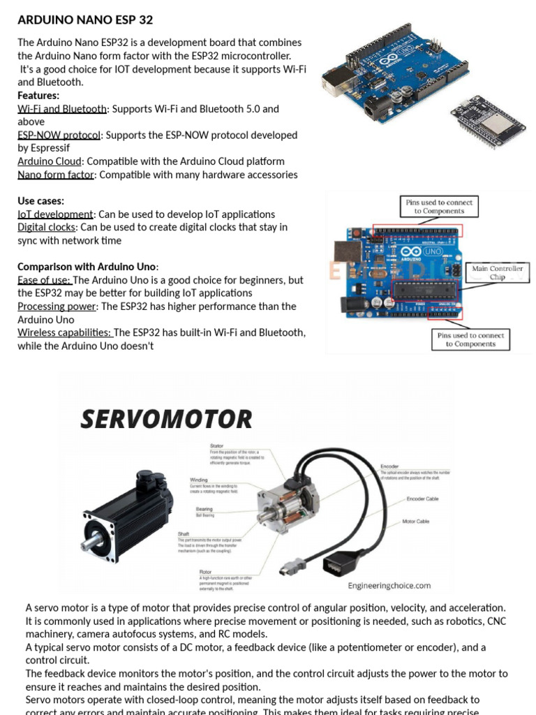 Info Motor | PDF | Servomechanism | Mechanical Engineering
