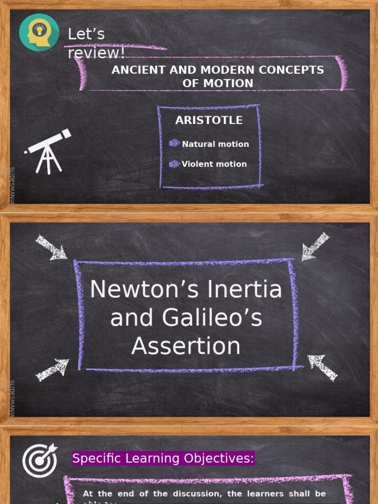Lesson 2 Inertia and Assertion | PDF | Inertia | Force