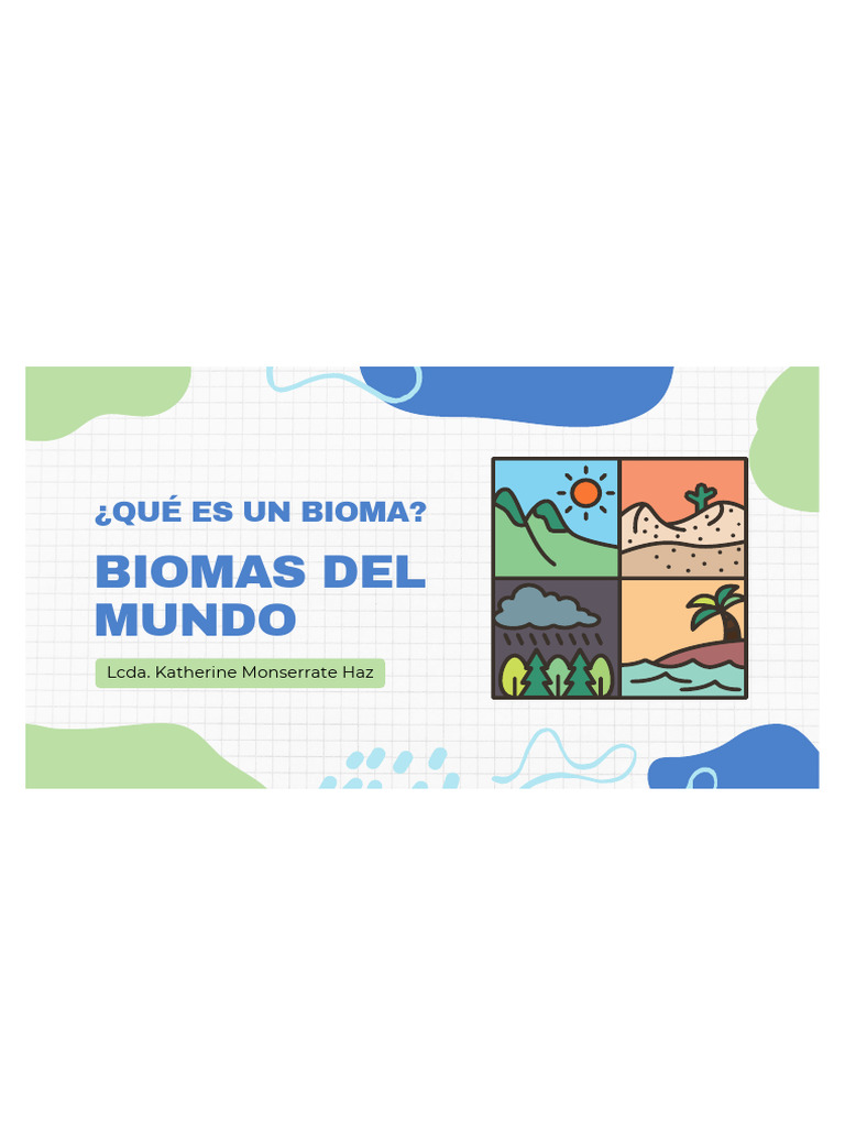 Biomas Terrestres: Tundra y Conservación | PDF | Ecología | Naturaleza