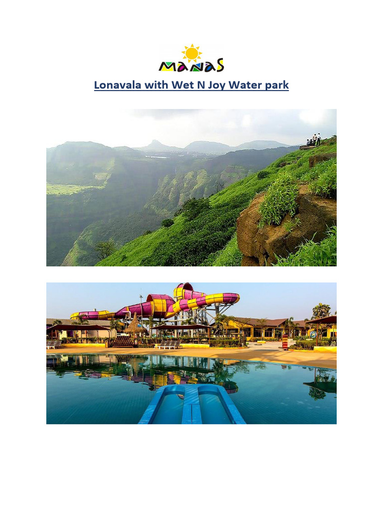 Lonavala With Wet N Joy Water Park - Ex Jalgaon | PDF