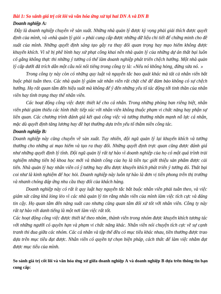 Bài-tập-VHDN mới | PDF