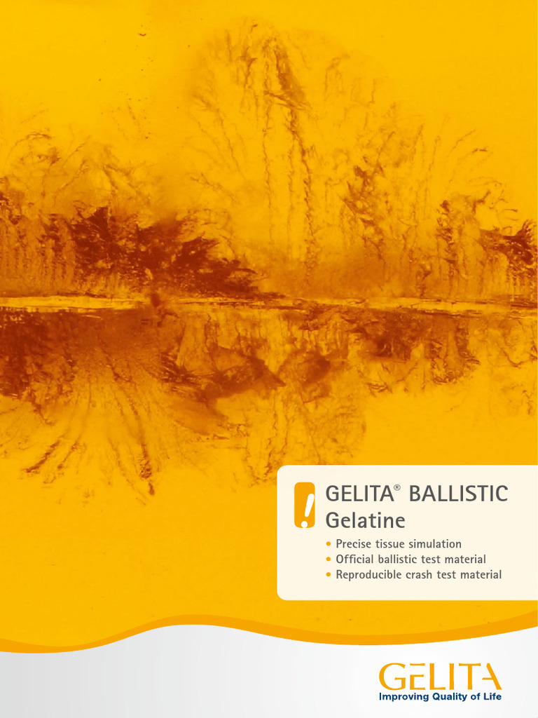 Ballistic Gelatine 2020 | PDF | Gelatin | Water