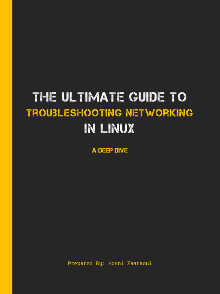 The Ultimate Guide To Troubleshooting Networking | PDF | Computer Network | Ip Address