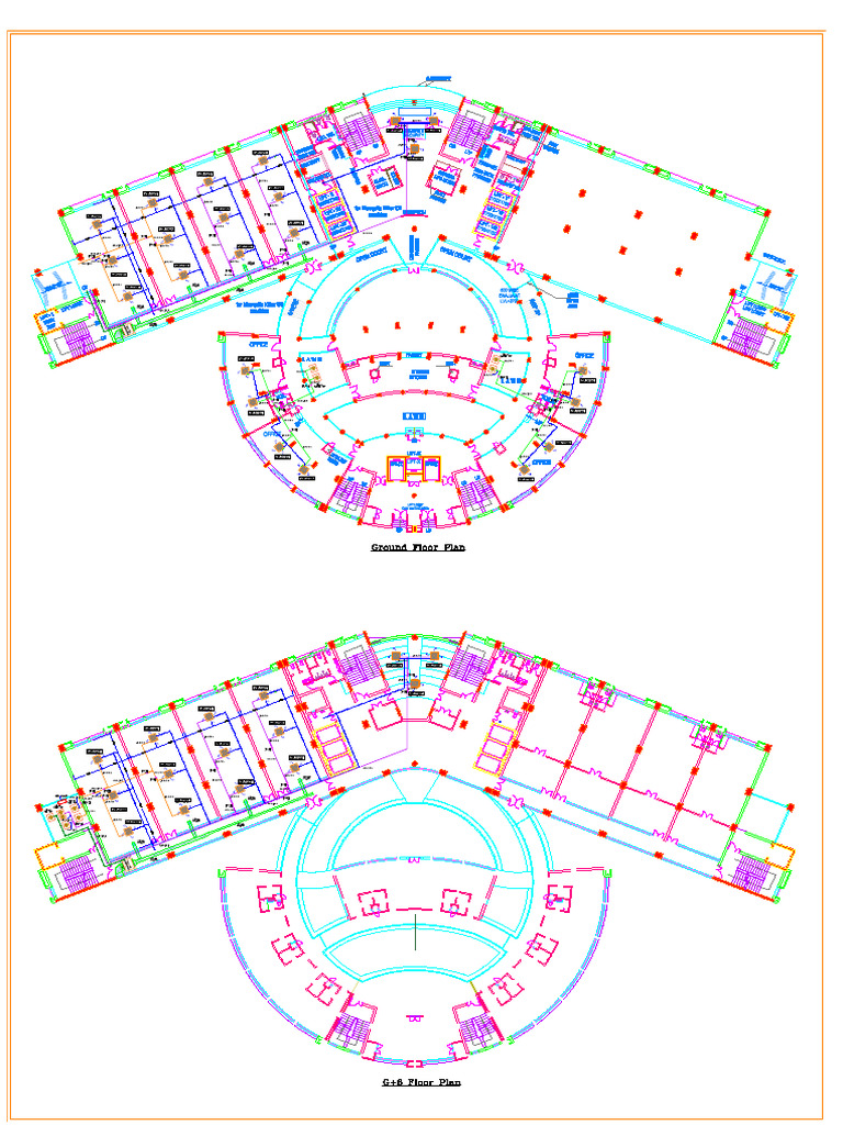 VRV AC Layout of Gr.-6th IITG, Research Park-1 | PDF