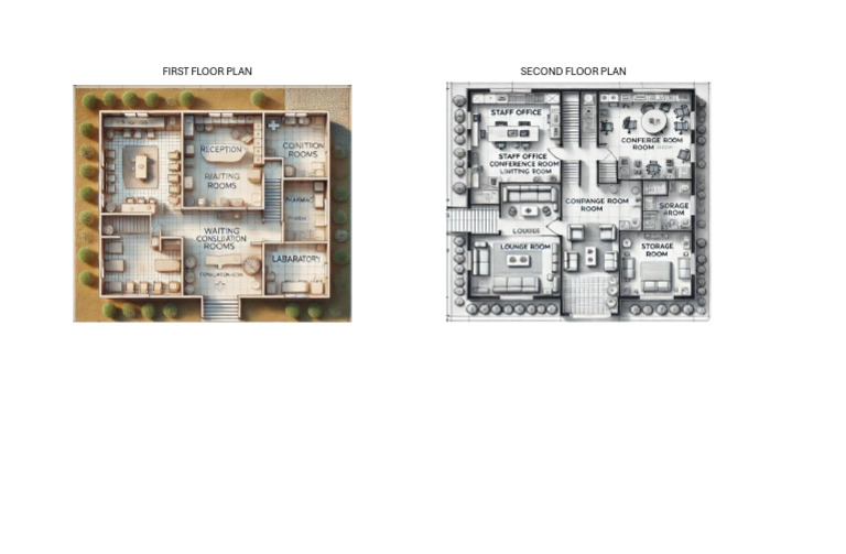 Create A 4 Elevation Base in The Two Floor Plan | PDF