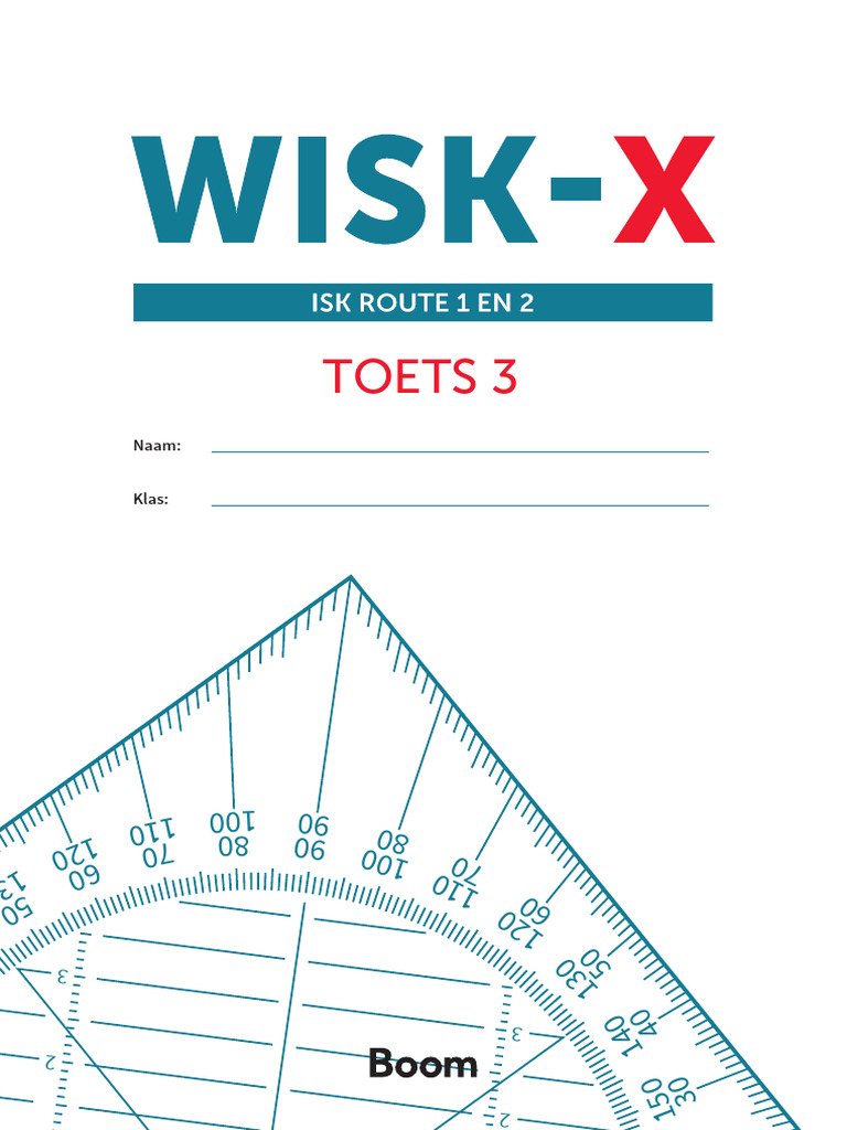 Wisk-X Toets 3 | PDF