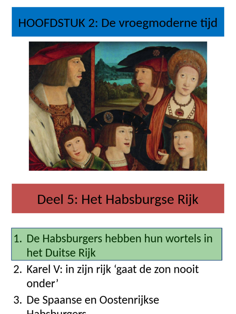 Deel 5 Het Habsburgse Rijk | PDF