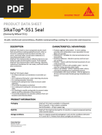 Sikashield w159 Ed15mm | PDF | Adhesive | Polyethylene
