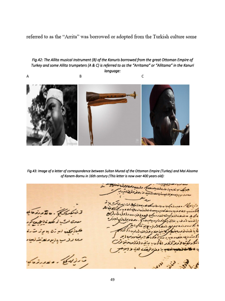 Kanuri Cultural Influences from Turkey | PDF