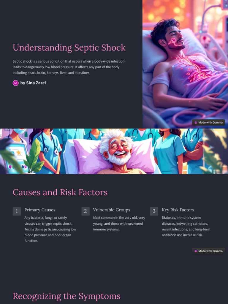 Understanding Septic Shock | PDF | Sepsis | Shock (Circulatory)