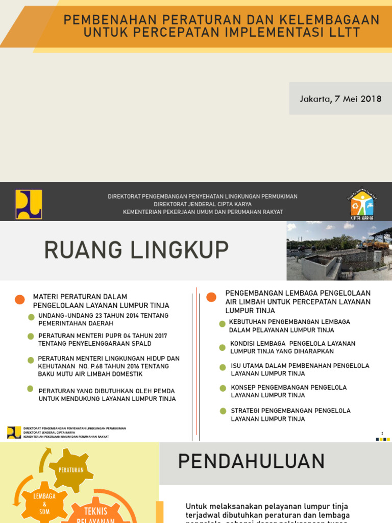 02. Tayangan Subdit SK (Workshop Kick of LLTT 7 Mei 2018) | PDF