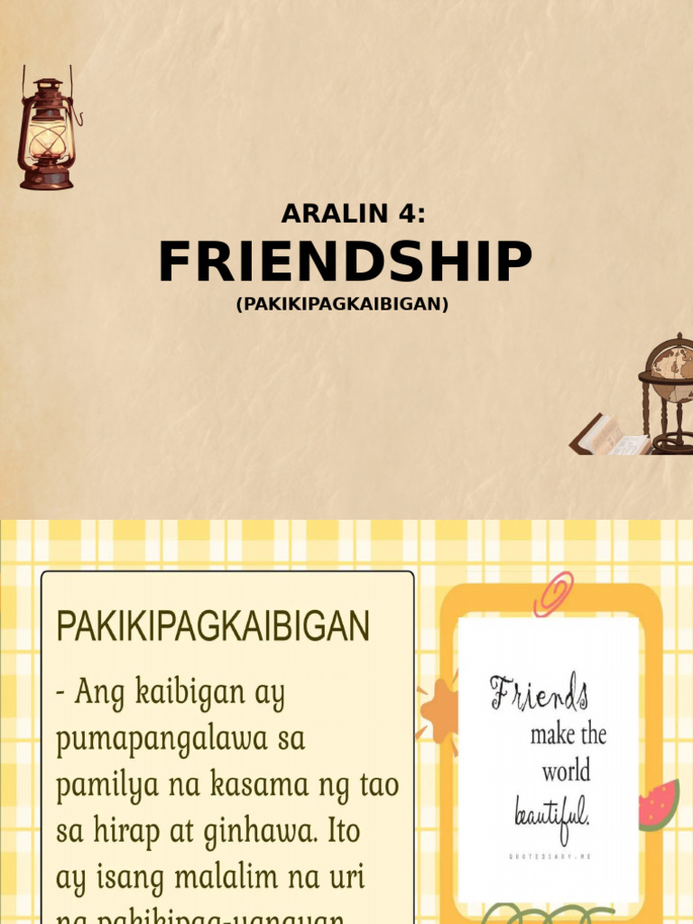 Pagkakaibigan (Lesson 4) - 104820 | PDF