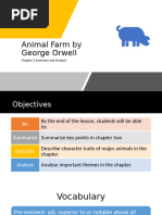 Chapter 1 - Old Major's Speech | PDF | Rhetoric