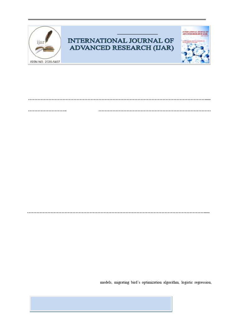 Financial Distress Prediction Using Machine Learning | PDF | Logistic ...