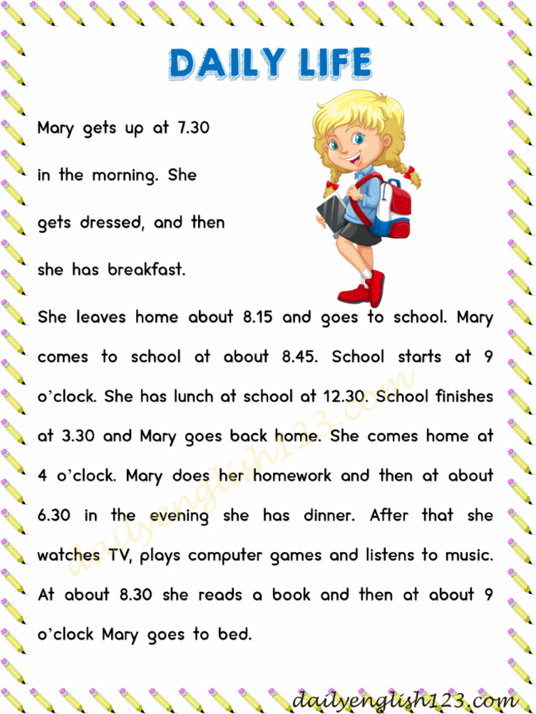 Daily Life | PDF